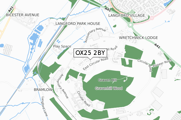 OX25 2BY open data dashboard