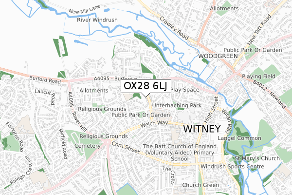 OX28 6LJ (Moor Avenue) open data dashboard