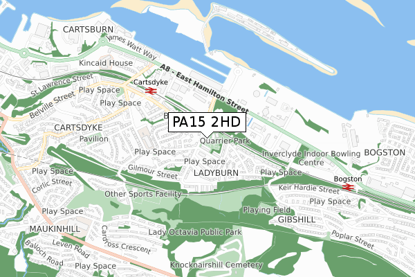 PA15 2HD maps, stats, and open data