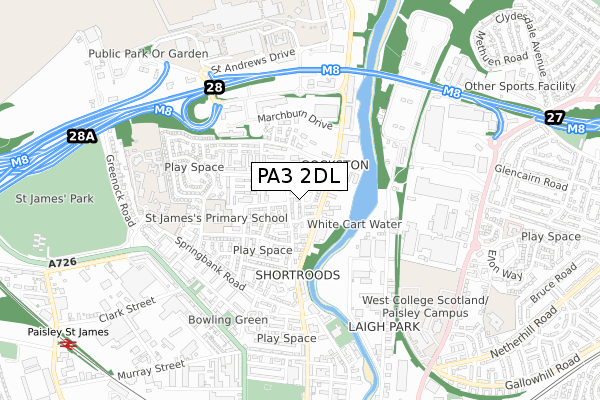 PA3 2DL maps, stats, and open data