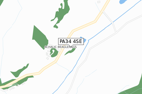 PA34 4SE maps, stats, and open data