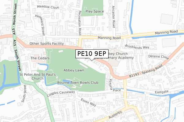 PE10 9EP maps, stats, and open data