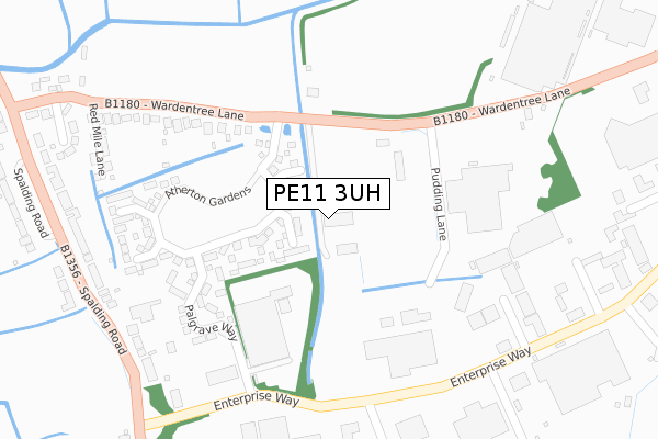 PE11 3UH maps, stats, and open data