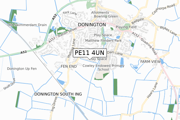 PE11 4UN maps, stats, and open data