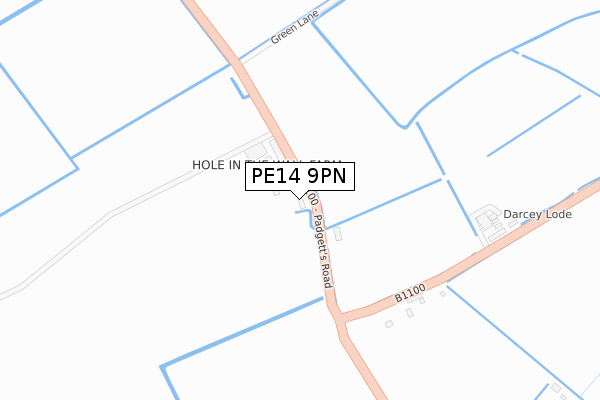 PE14 9PN maps, stats, and open data