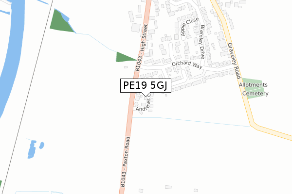 PE19 5GJ maps, stats, and open data