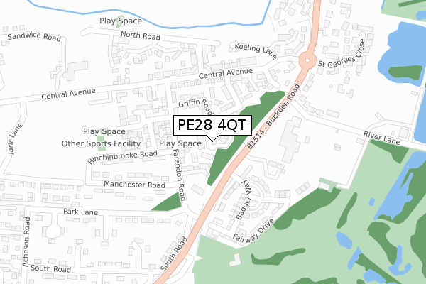 PE28 4QT maps, stats, and open data