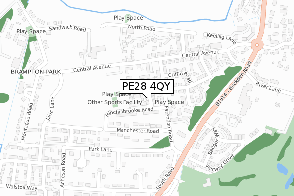 PE28 4QY maps, stats, and open data