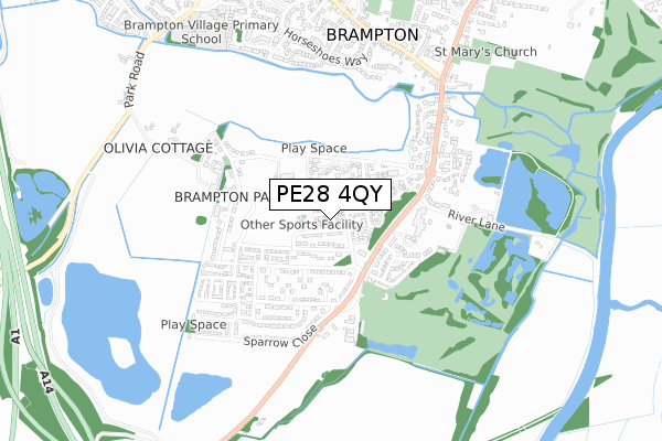 PE28 4QY maps, stats, and open data