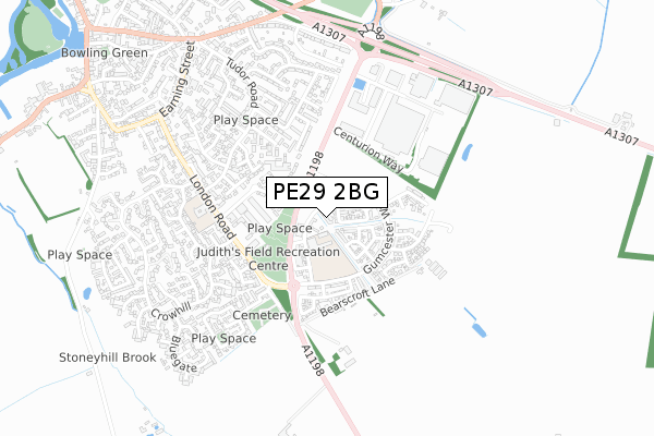PE29 2BG maps, stats, and open data