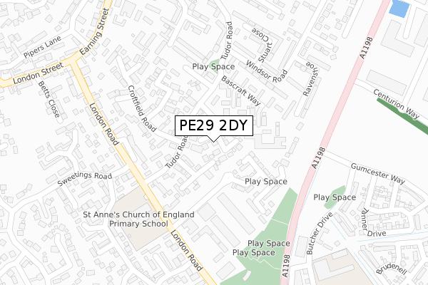 PE29 2DY maps, stats, and open data