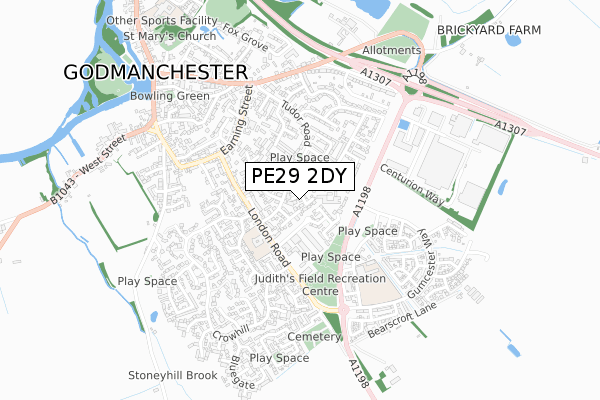 PE29 2DY maps, stats, and open data