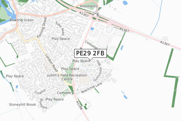 PE29 2FB maps, stats, and open data