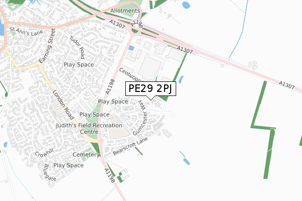 PE29 2PJ maps, stats, and open data