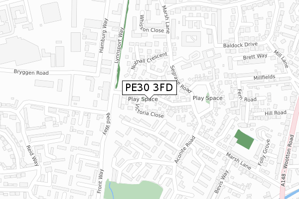 PE30 3FD maps, stats, and open data