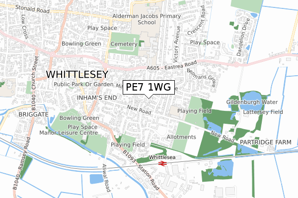 PE7 1WG maps, stats, and open data