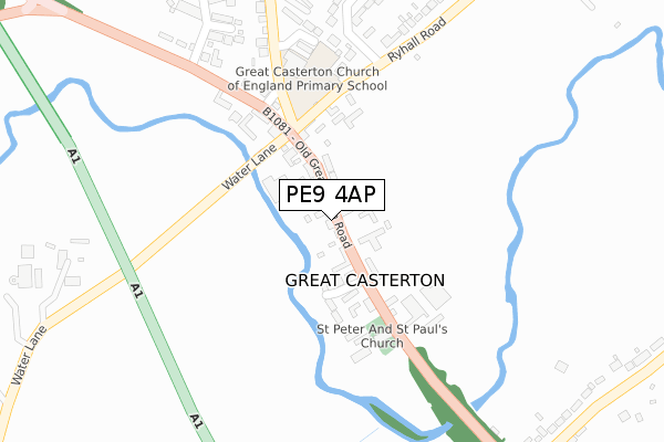 PE9 4AP maps, stats, and open data