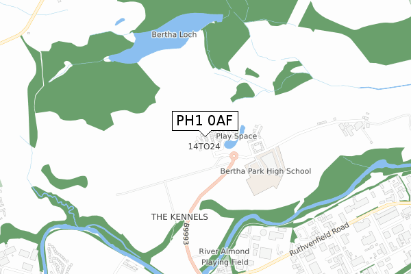 PH1 0AF maps, stats, and open data