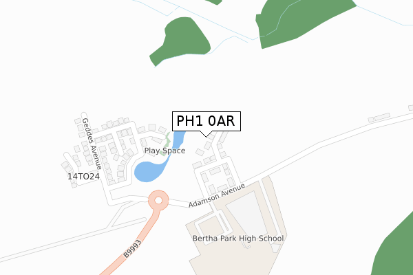 PH1 0AR maps, stats, and open data