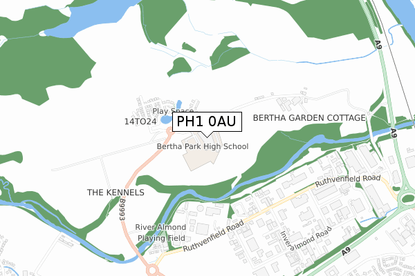 PH1 0AU maps, stats, and open data