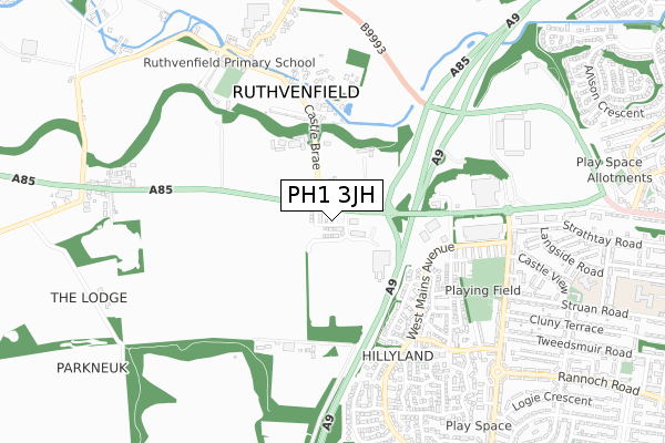 PH1 3JH maps, stats, and open data