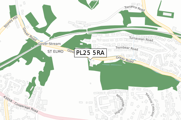 PL25 5RA maps, stats, and open data