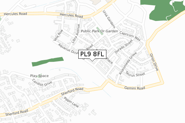 PL9 8FL maps, stats, and open data