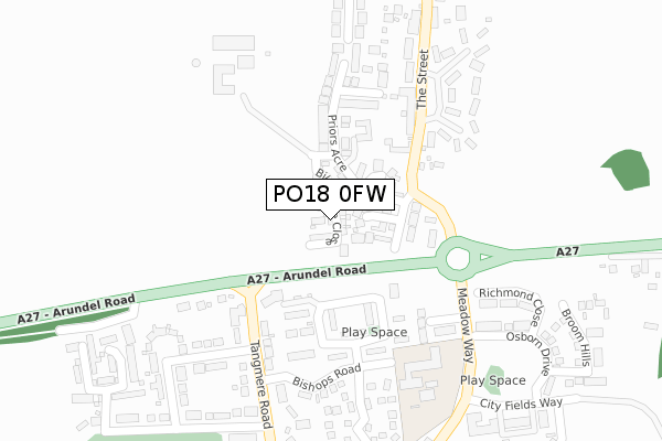 PO18 0FW maps, stats, and open data