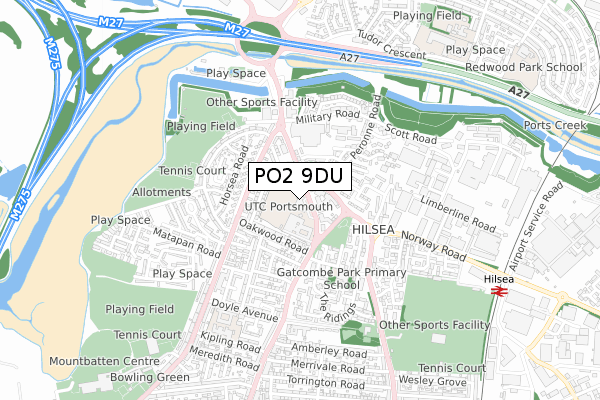 PO2 9DU maps, stats, and open data