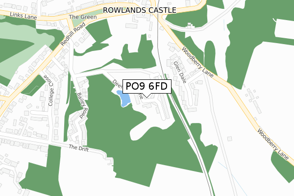 PO9 6FD maps, stats, and open data