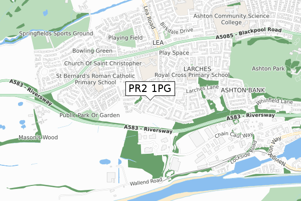 PR2 1PG maps, stats, and open data