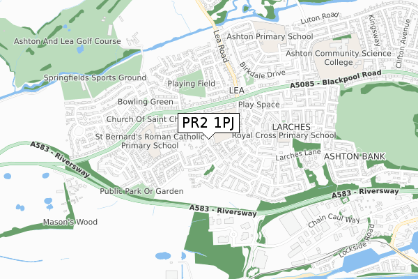 PR2 1PJ maps, stats, and open data