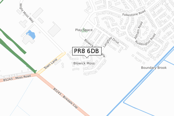 PR8 6DB maps, stats, and open data