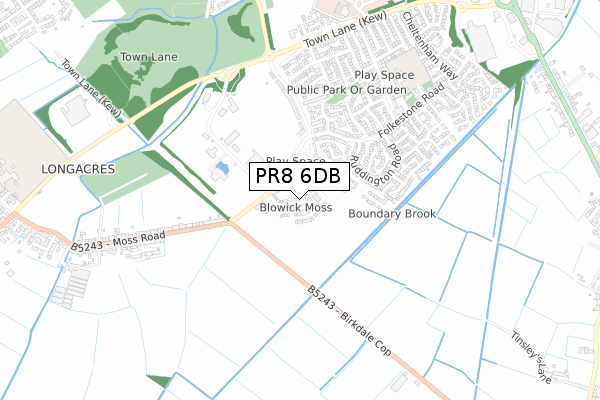 PR8 6DB maps, stats, and open data