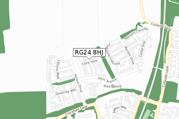 RG24 8HJ maps, stats, and open data