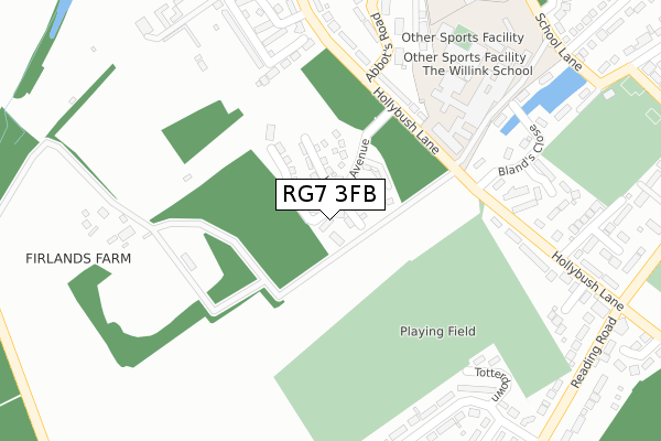 RG7 3FB maps, stats, and open data