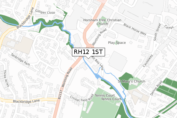 RH12 1ST maps, stats, and open data