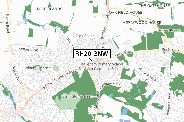 RH20 3NW maps, stats, and open data