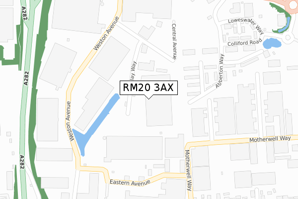 RM20 3AX maps, stats, and open data
