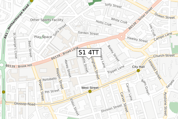 S1 4TT maps, stats, and open data