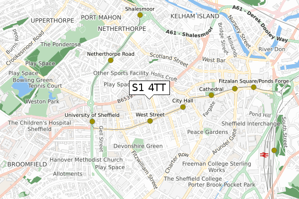 S1 4TT maps, stats, and open data