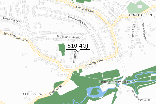 S10 4GJ maps, stats, and open data