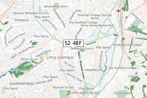 S2 4BF maps, stats, and open data