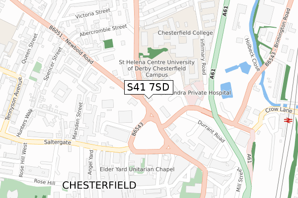 S41 7SD maps, stats, and open data