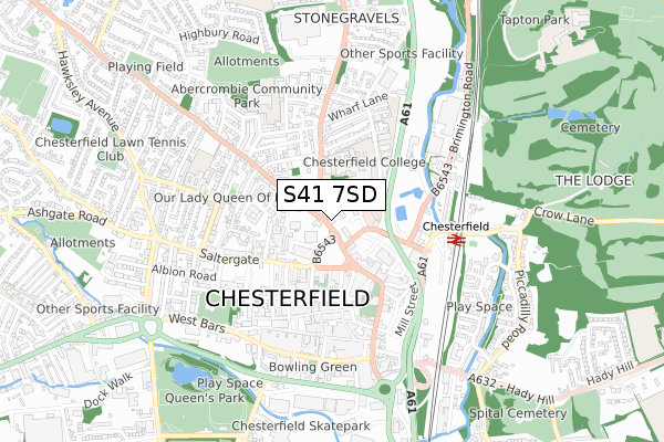 S41 7SD maps, stats, and open data