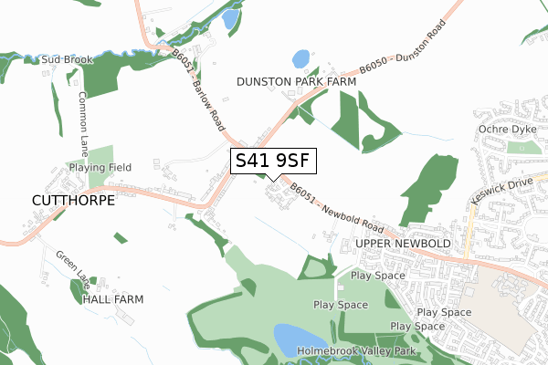 S41 9SF maps, stats, and open data