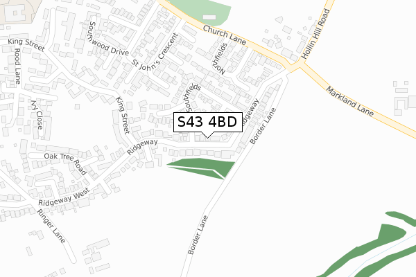 S43 4BD maps, stats, and open data