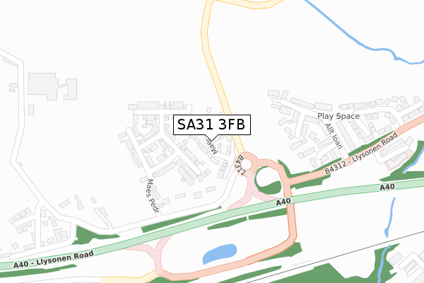 SA31 3FB maps, stats, and open data