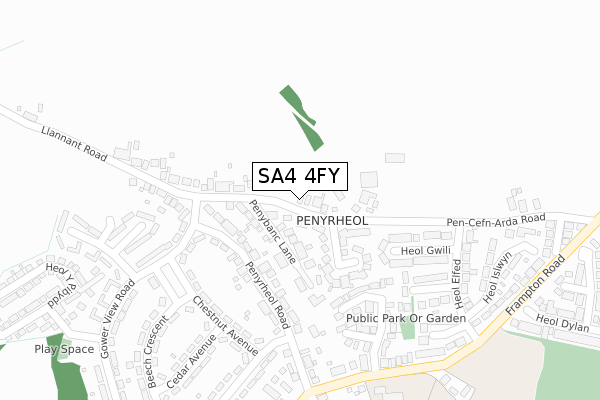 SA4 4FY maps, stats, and open data