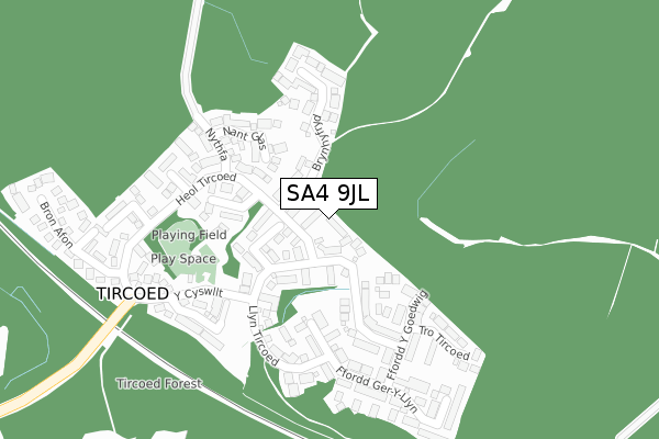 SA4 9JL maps, stats, and open data